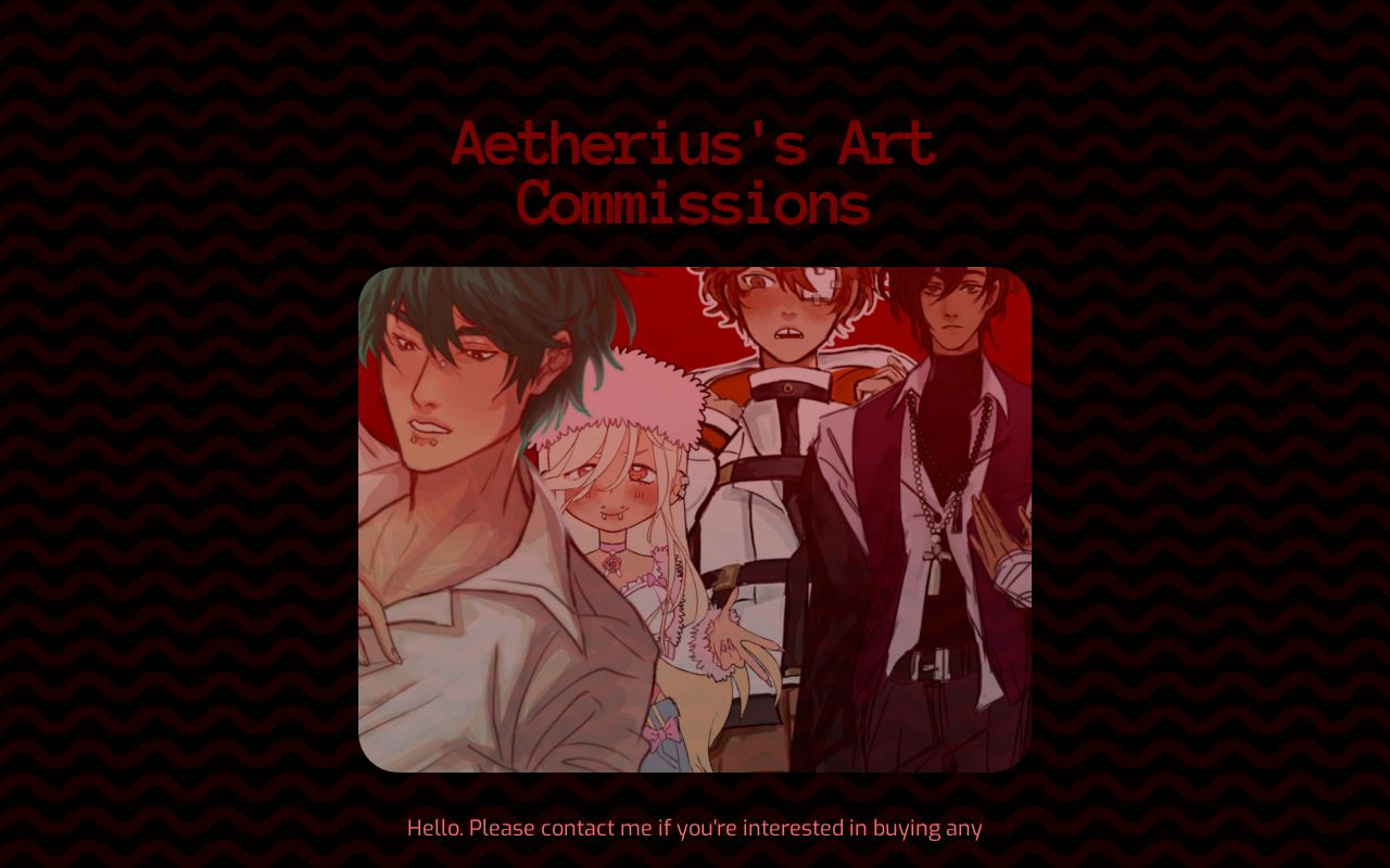 Aetherius Art Comissions